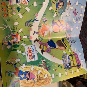 1967 Jack ‘n’ Jill Jacks Game by Hasbro - Etsy