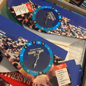 Rare 1989 All Star Baseball Game by Cadaco With UNPUNCHED Player Cards ...
