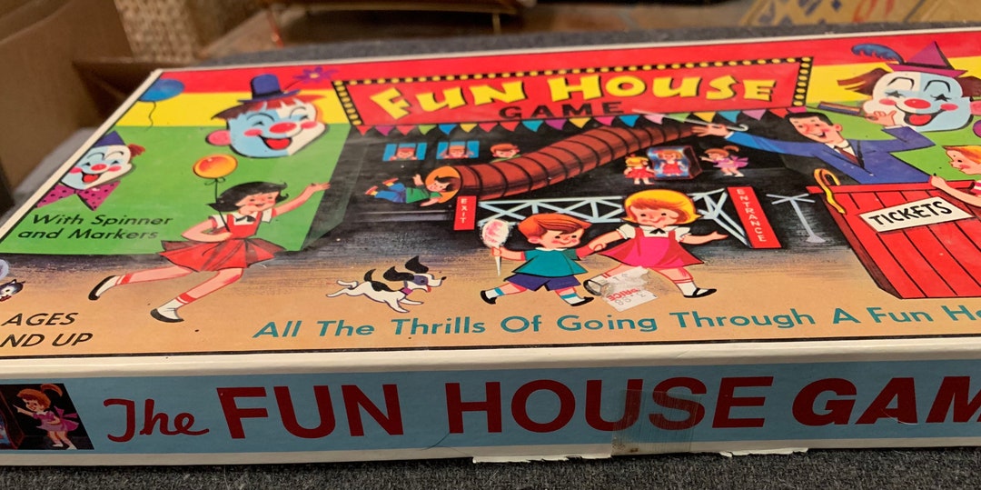 Vintage the Funhouse Game - Etsy