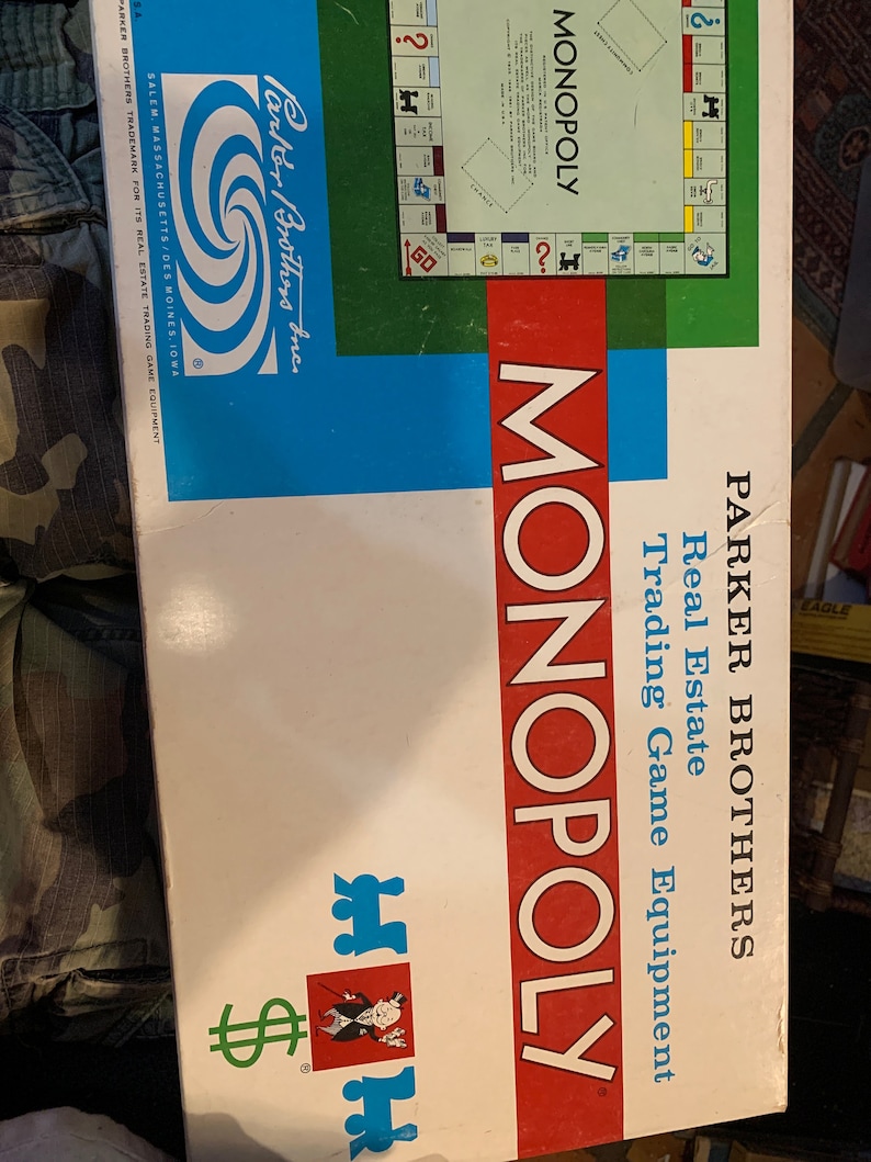 Vintage 1982 Monopoly Playmaster Electronic Game and Regular Monopoly ...