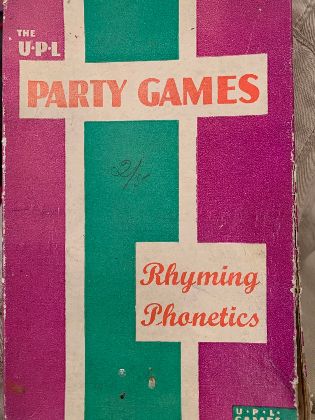 UPL Party Games Rhyming Phonetics Game - Etsy