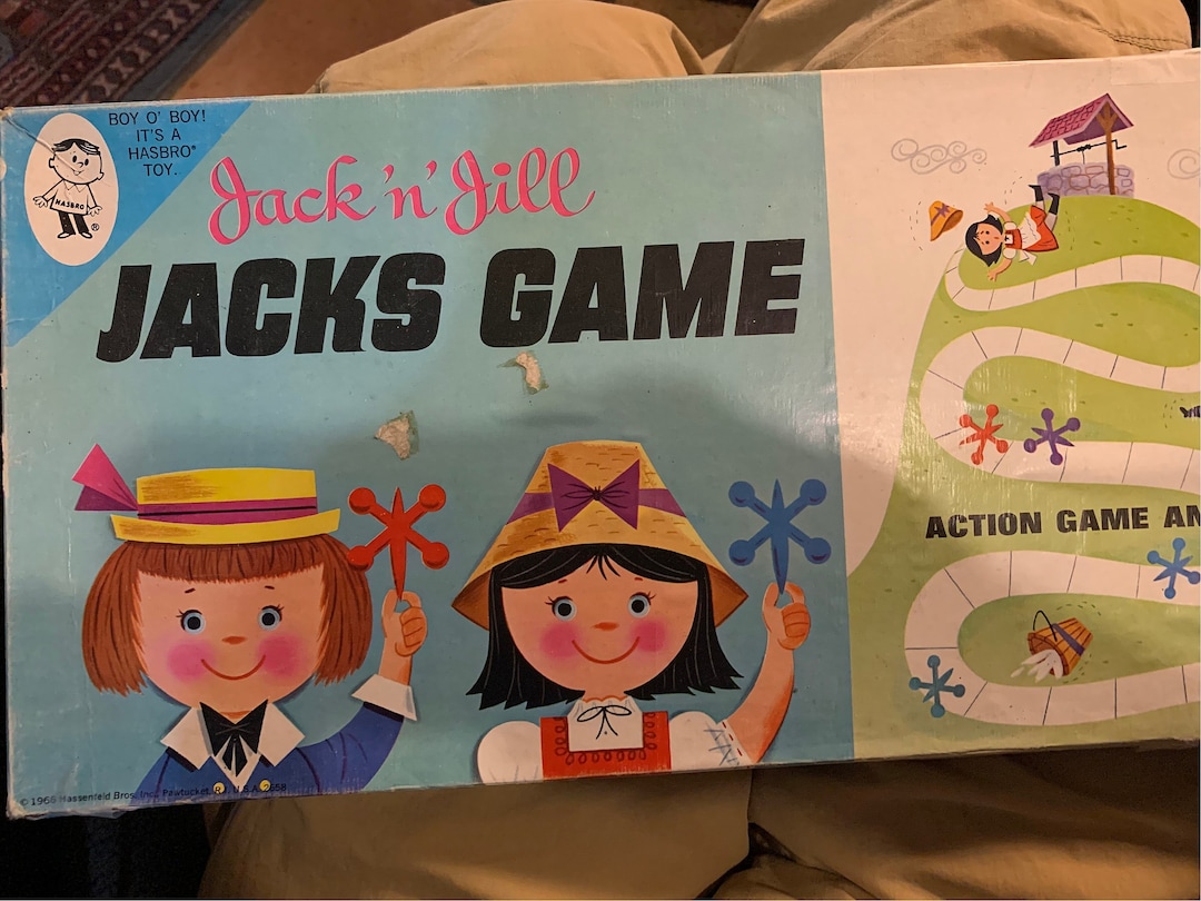 1967 Jack ‘n’ Jill Jacks Game by Hasbro - Etsy