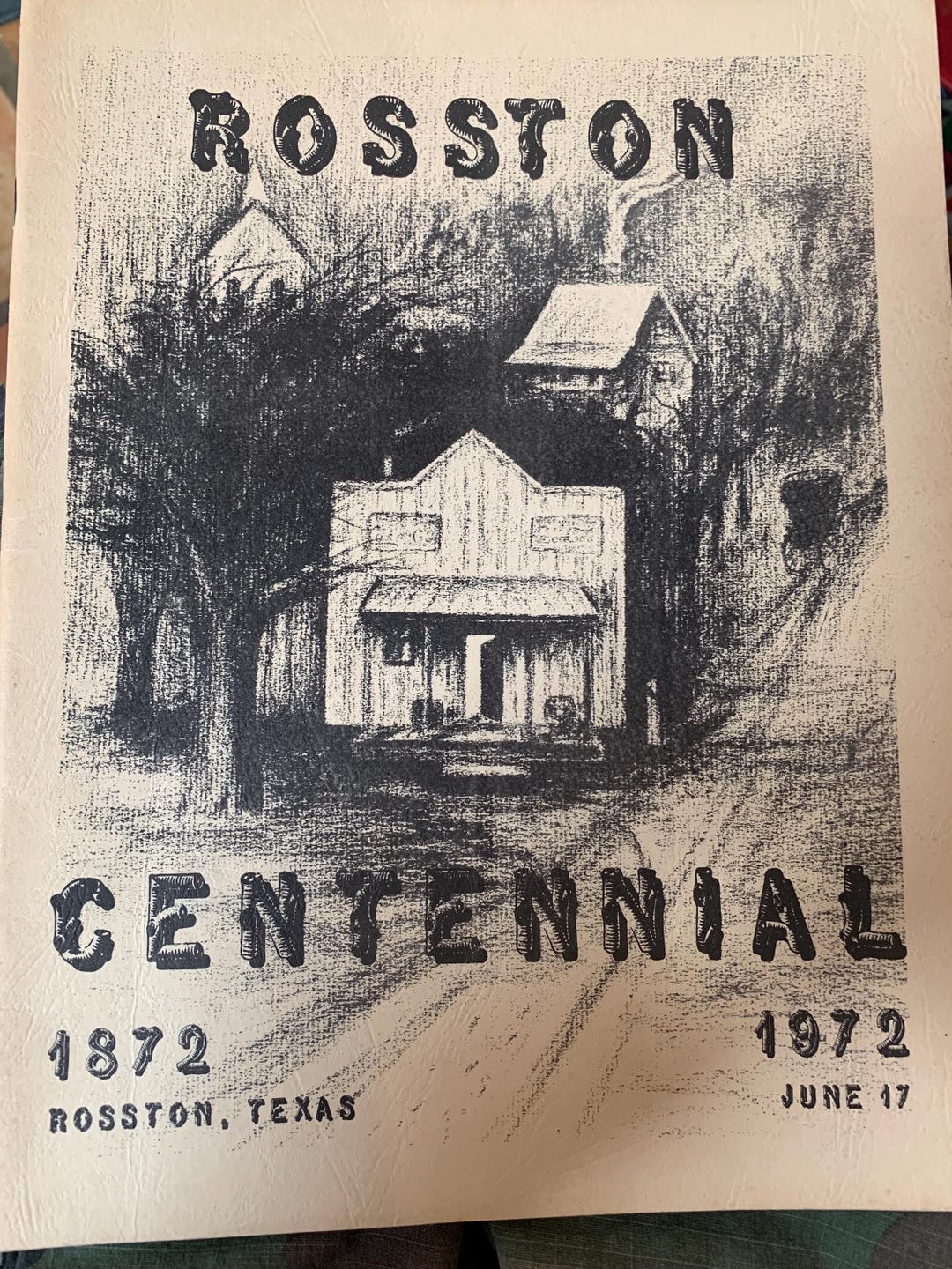 1872 to 1972 History of Rosston Texas: Rosston Centennial Book - Etsy