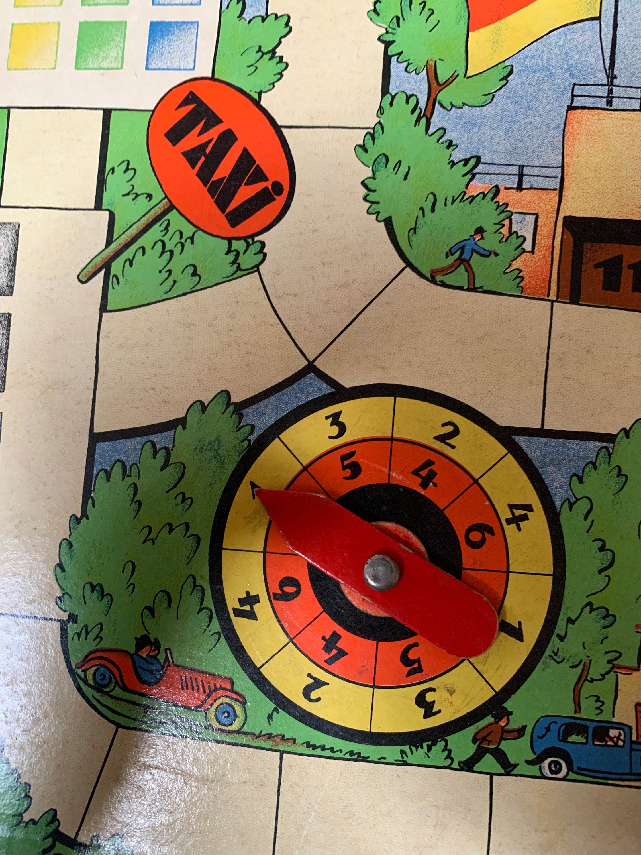 Amazing Antique Taxi Board Game by Ravensburger 1930s - Etsy