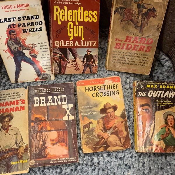 Western Novels - Etsy