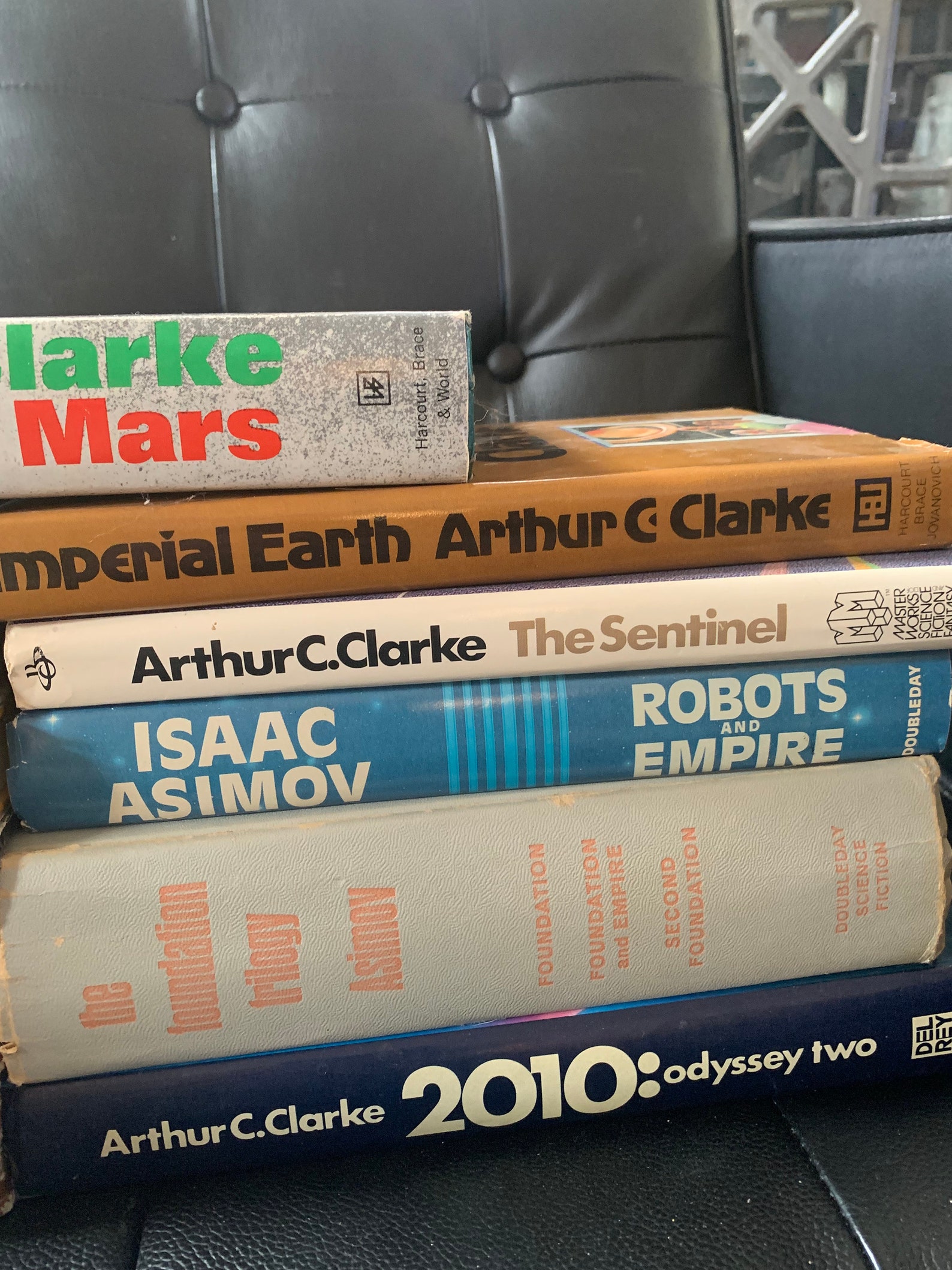 Amazing Dozen Books Arthur C Clarke and Isaac Asimov Science Fiction ...
