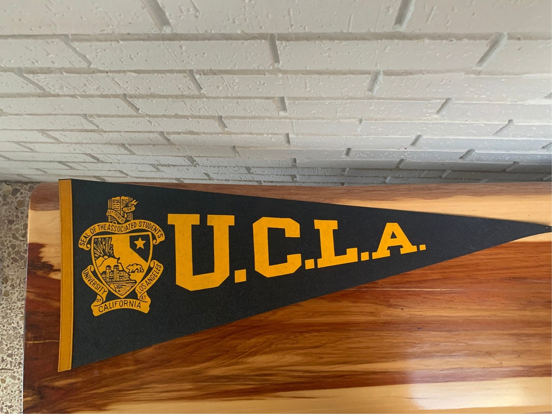 1990s UCLA Felt Pennant - Etsy