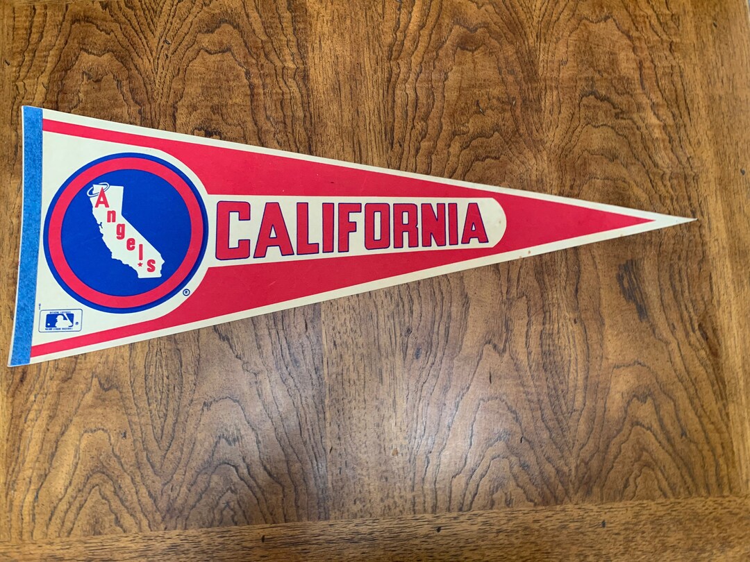 1970s California Angels MLB Felt Pennant - Etsy