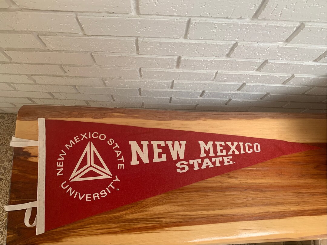 1990s New Mexico State University Felt Pennant - Etsy