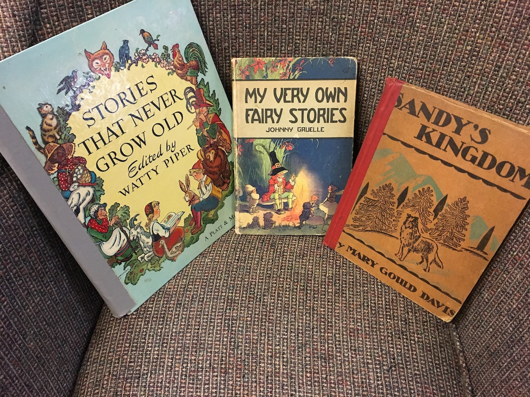 Three Rare Early 1900s Children's Books: My Very Own Fairy Stories ...