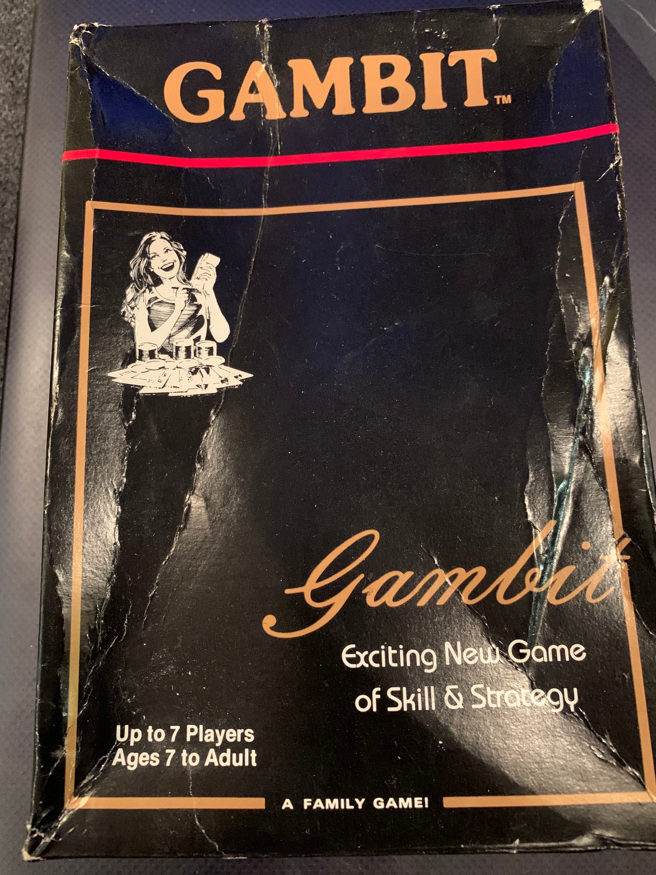 Vintage Gambit Game - Etsy