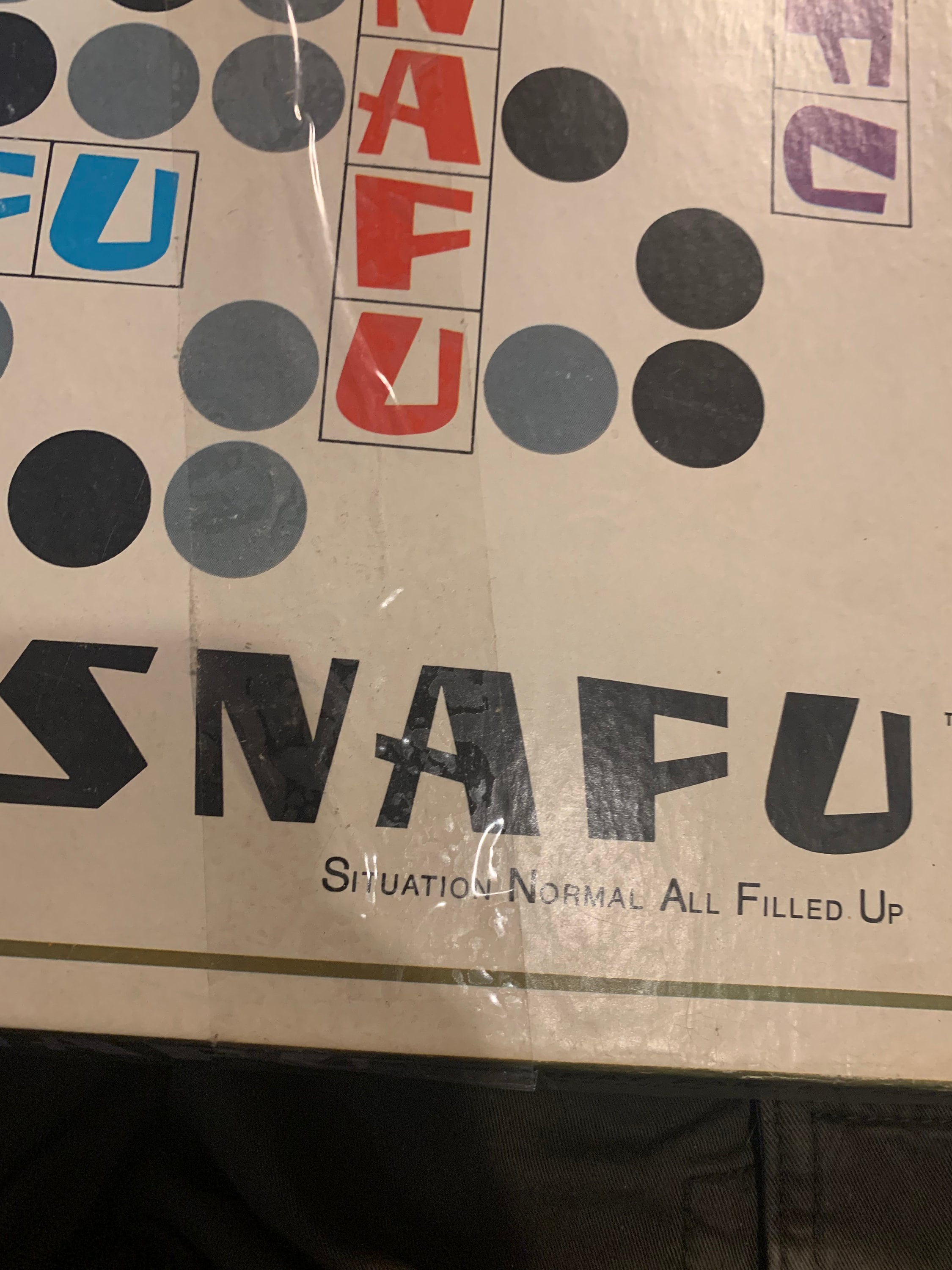 1969 SNAFU Situation Normal Board Game With Spinner - Etsy