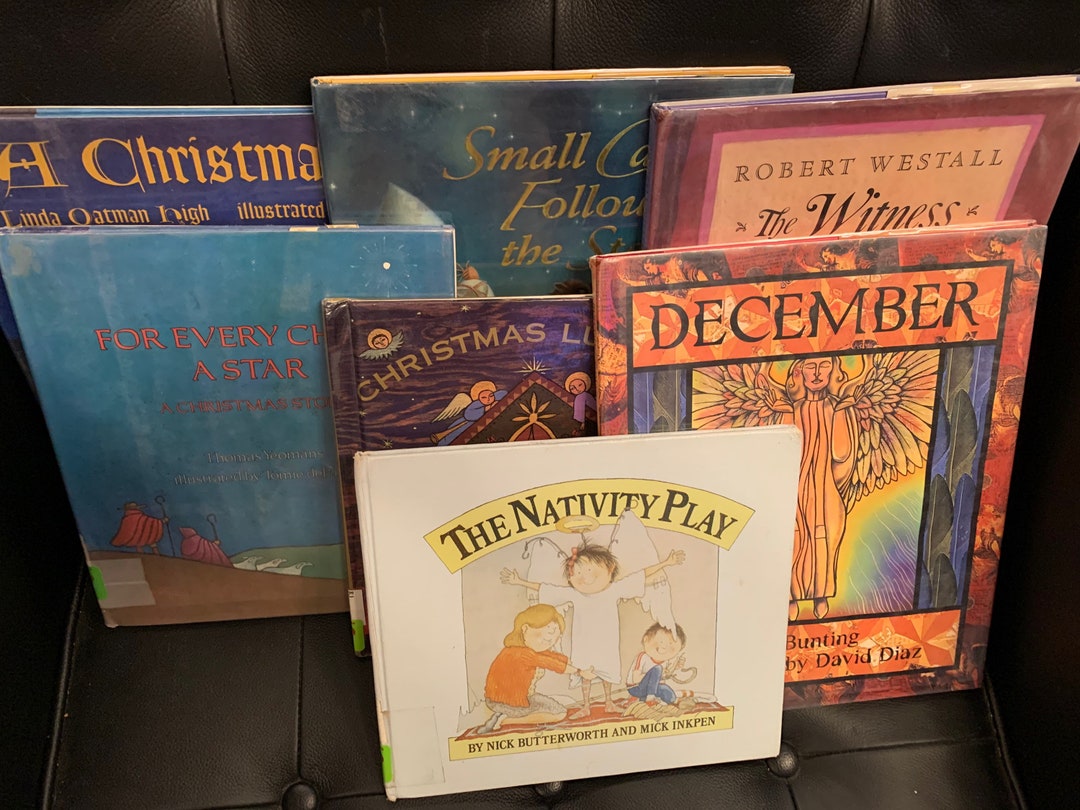 Christmas Books About the Nativity, Christ’s Birth Etc. 8 Books! - Etsy