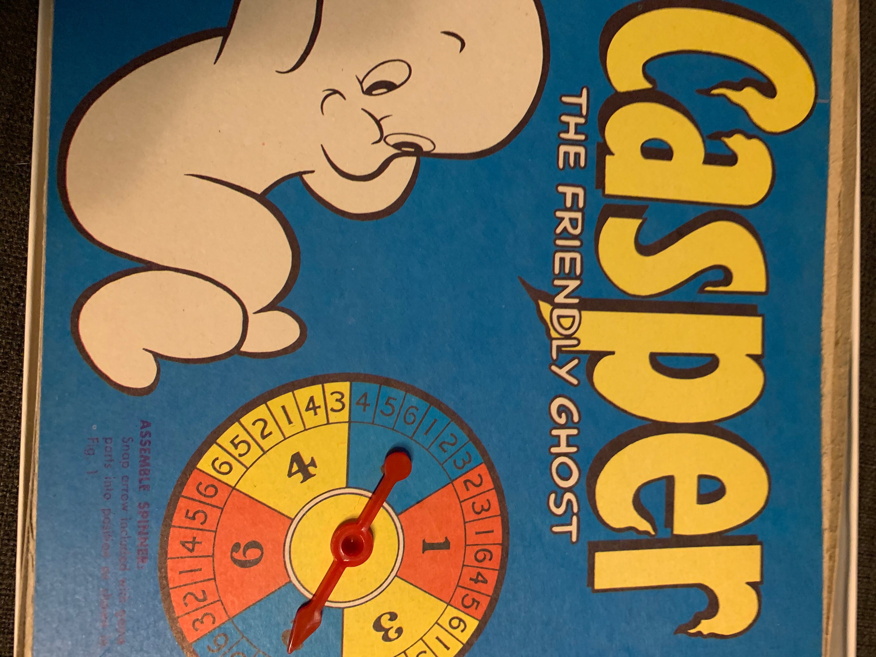 1959 Casper the Friendly Ghost Board Game Milton Bradley - Etsy
