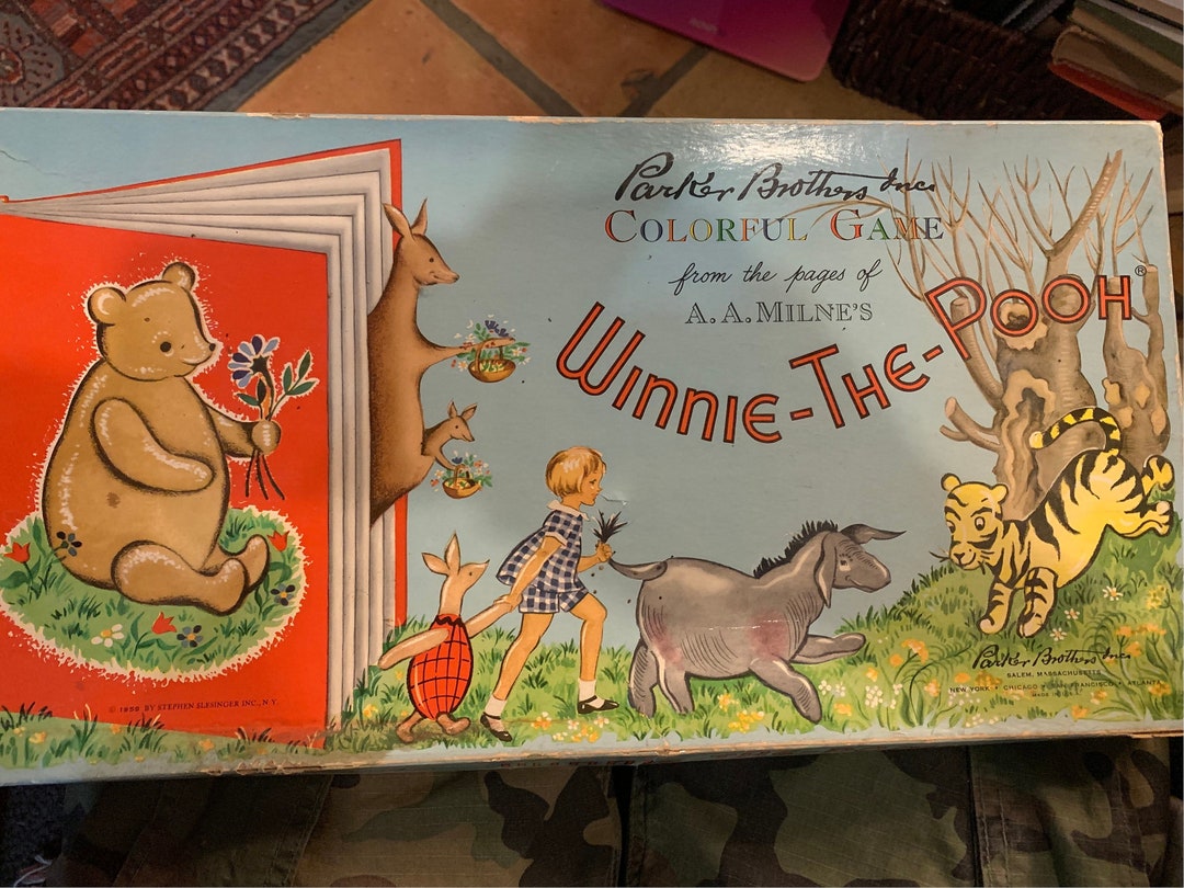 1959 Rare Winnie the Pooh Parker Brothers - Etsy