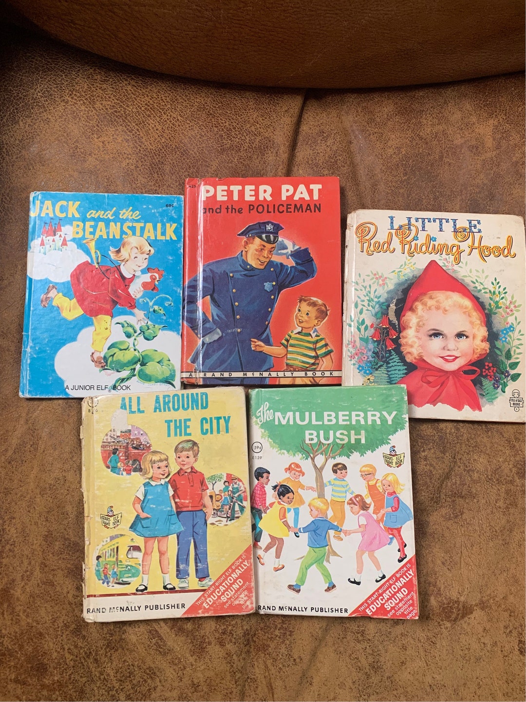 Vintage Five Classic Little Books for Kids - Etsy