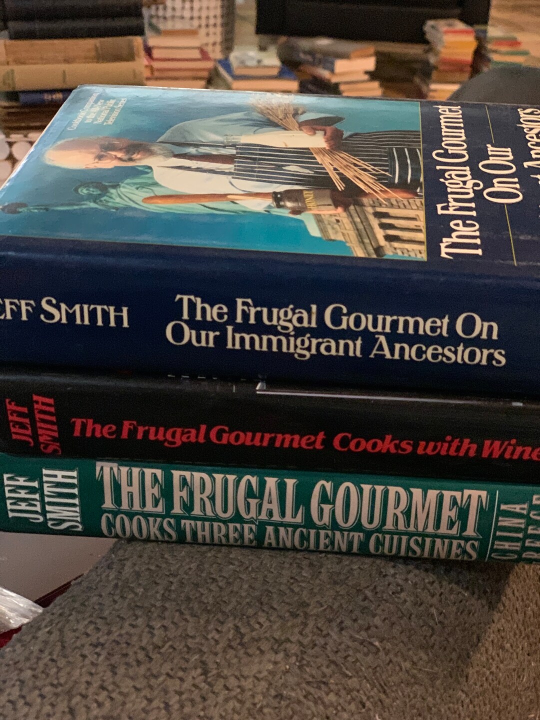 The Frugal Gourmet: Three Great Vintage Cookbooks by Jeff Smith - Etsy