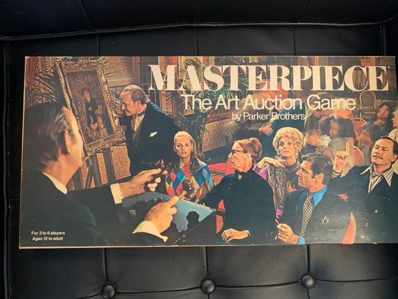 Vintage Masterpiece Board Game 1970 Parker Brothers - Etsy