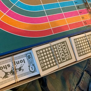 Amazing Vintage 1962 Horse Racing Game: Long Shot by Parker Brothers - Etsy