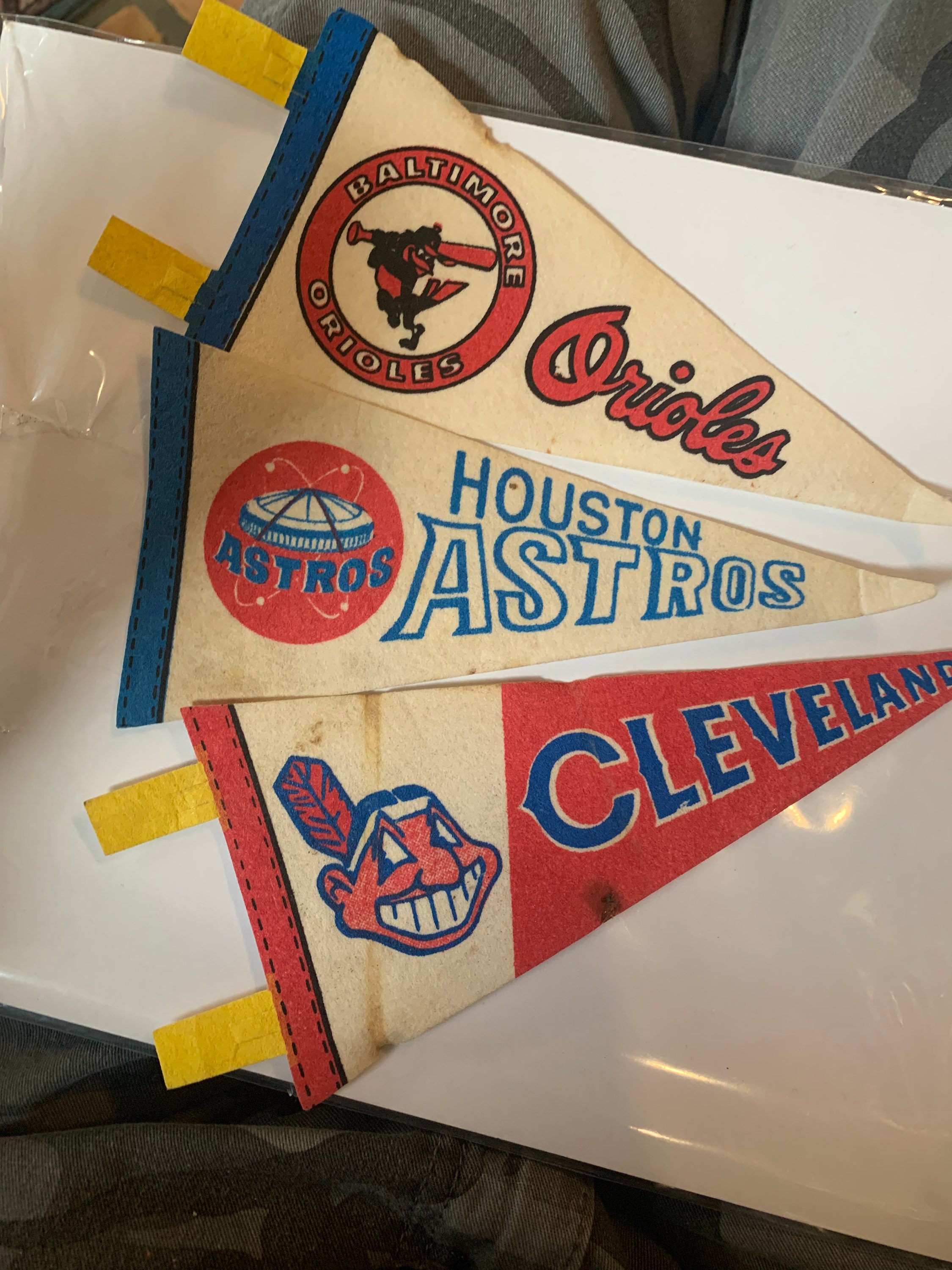 Rare Lot 15 MLB 1970s Mini Felt Pennants - Etsy