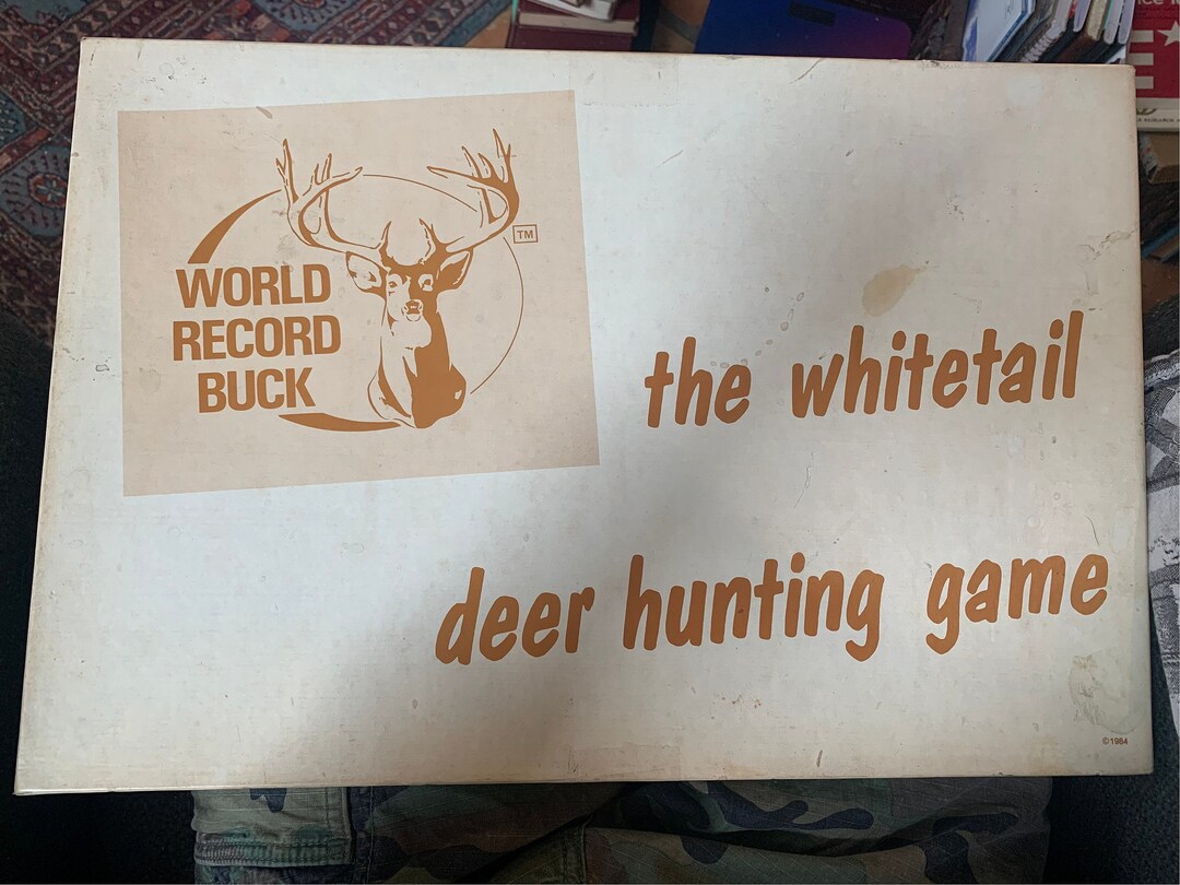 Rare 1974 Whitetail Deer Hunting Game World Record Buck - Etsy