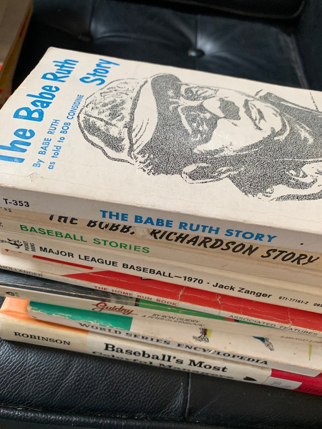 Vintage Book Lot: 8 Baseball Books for Young Adults - Etsy