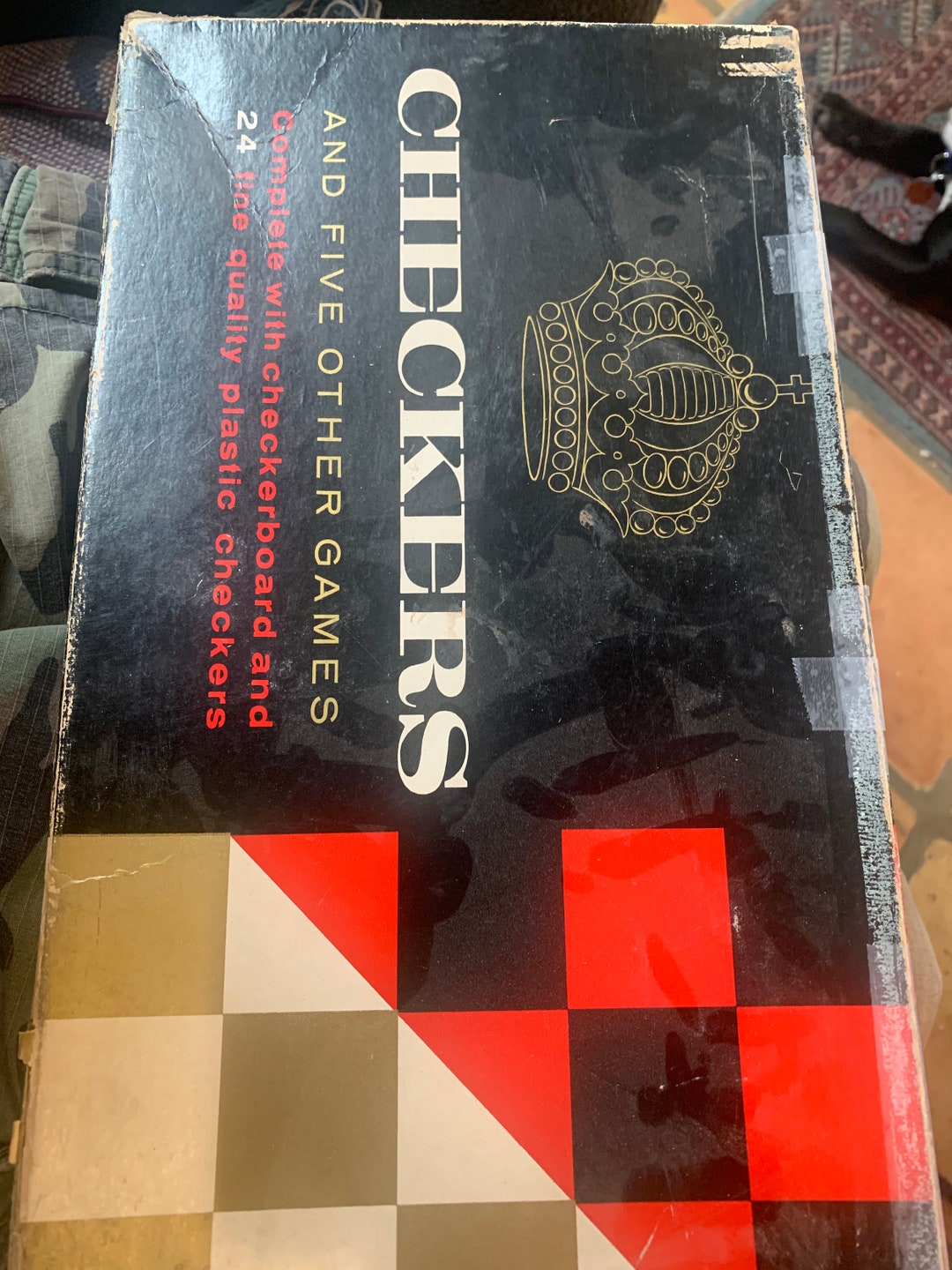 1960 Whitman Checkers Set Plastic - Etsy