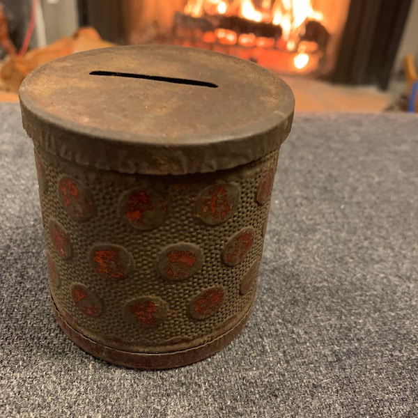 Tin Bank - Etsy