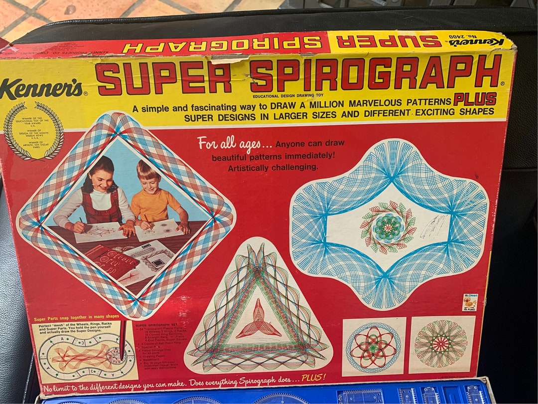Vintage Kenner’s Super Spirograph - Etsy