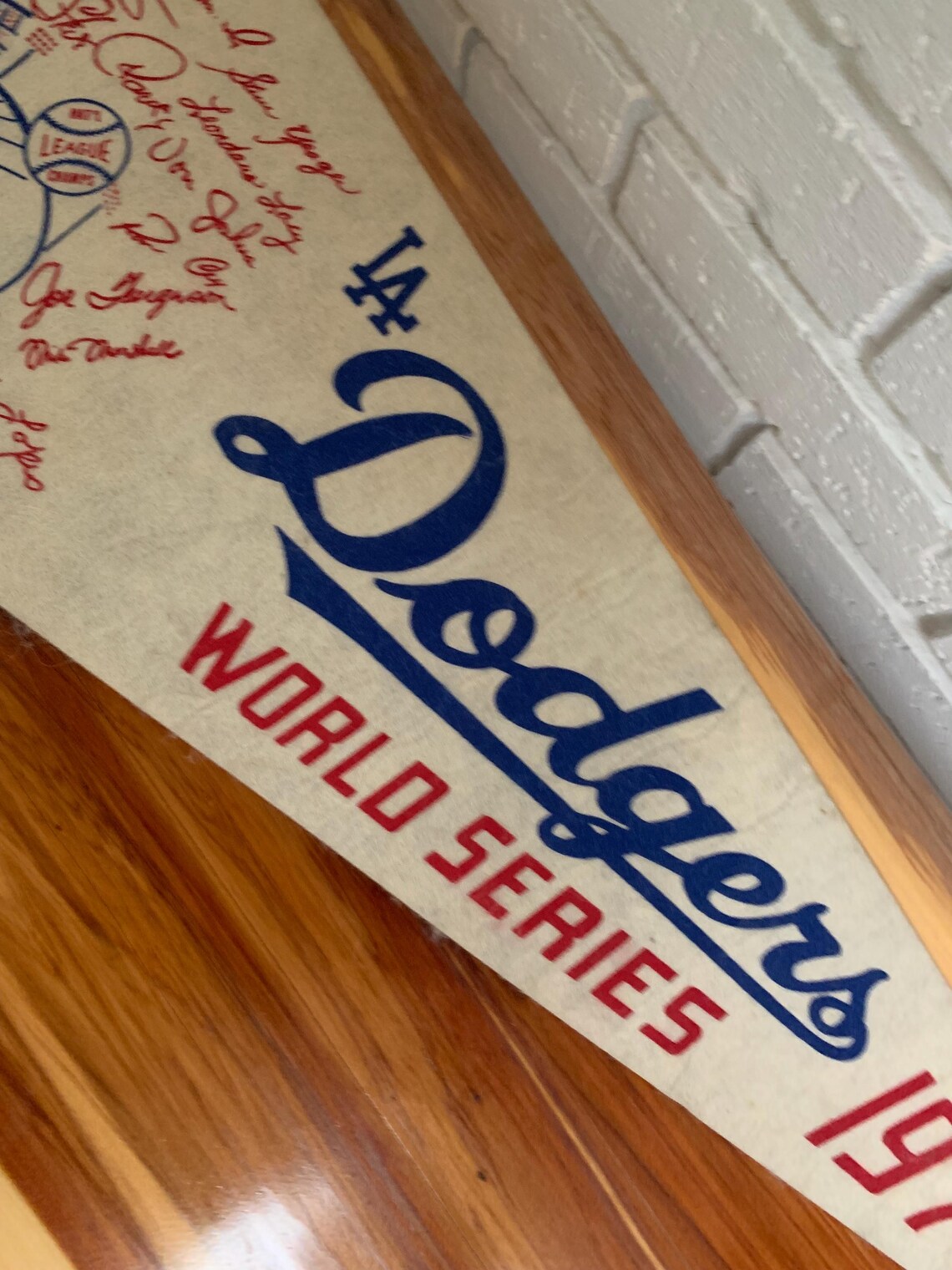 1974 Los Angeles Dodgers World Series Worth Team Autographs Graphics - Etsy