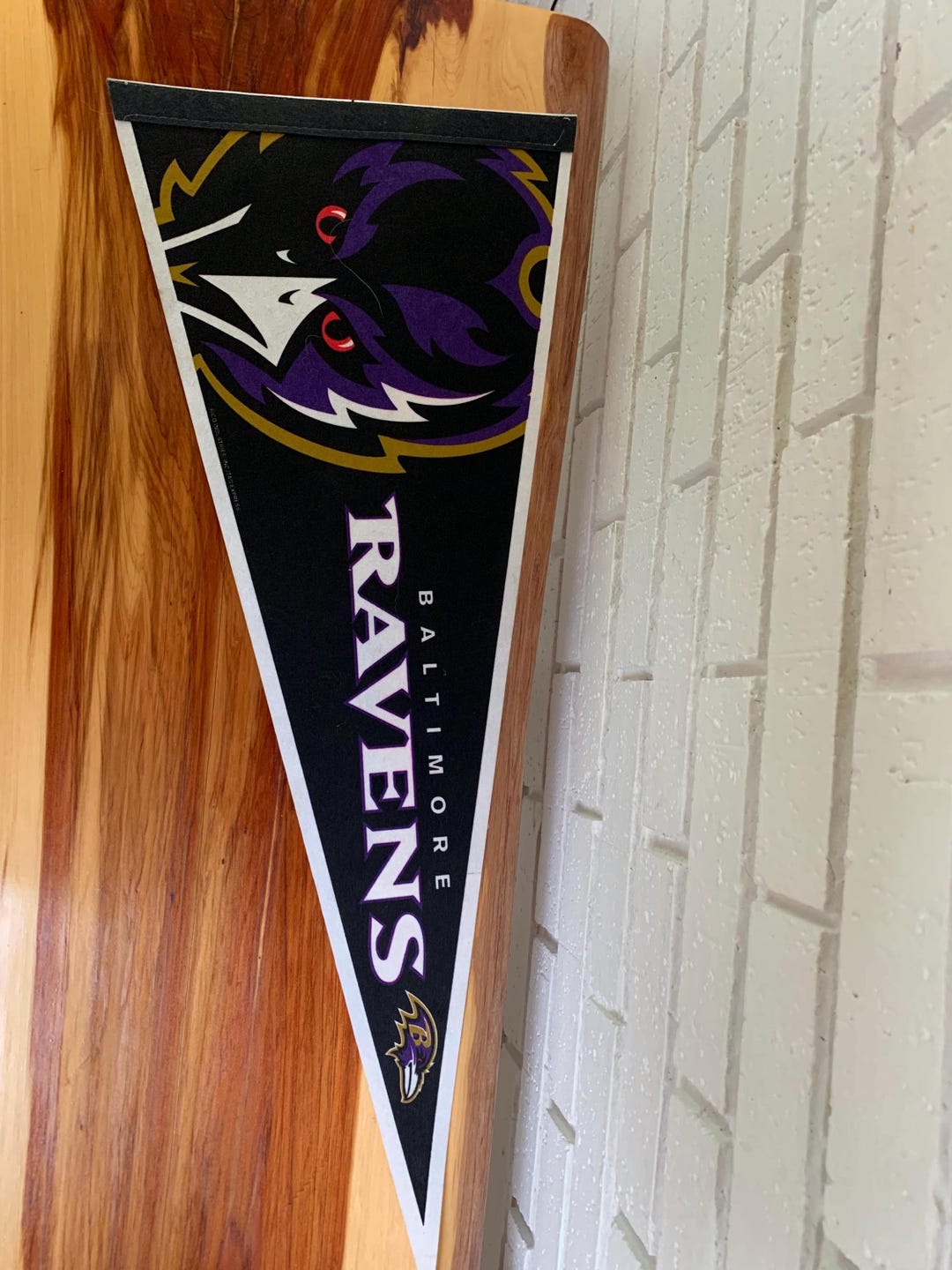Vintage NFL Baltimore Ravens Felt Pennant - Etsy