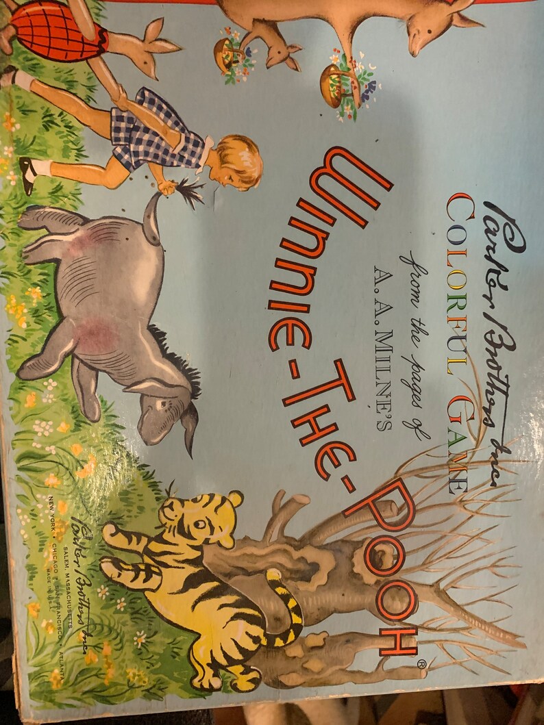 1959 Rare Winnie the Pooh Parker Brothers - Etsy