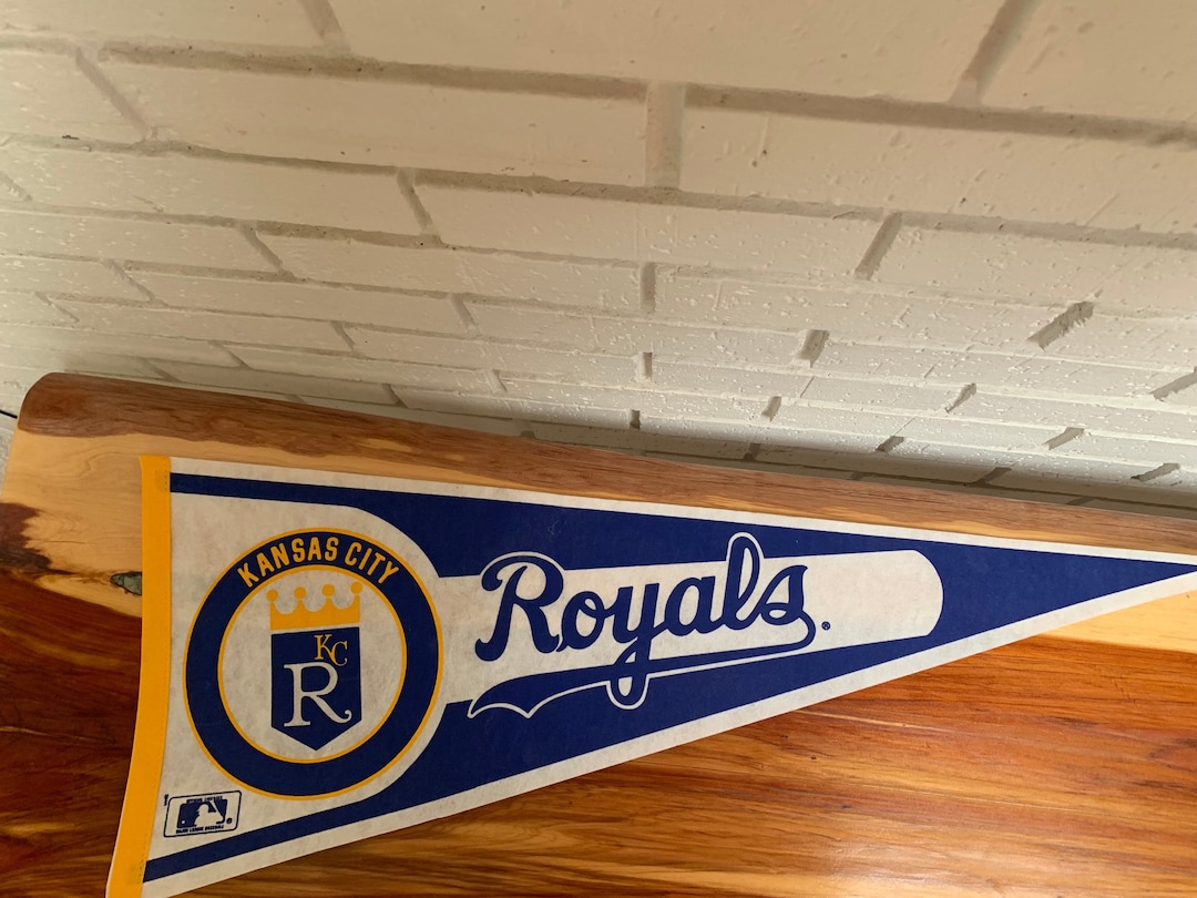 1990s Kansas City Royals MLB Felt Pennant - Etsy