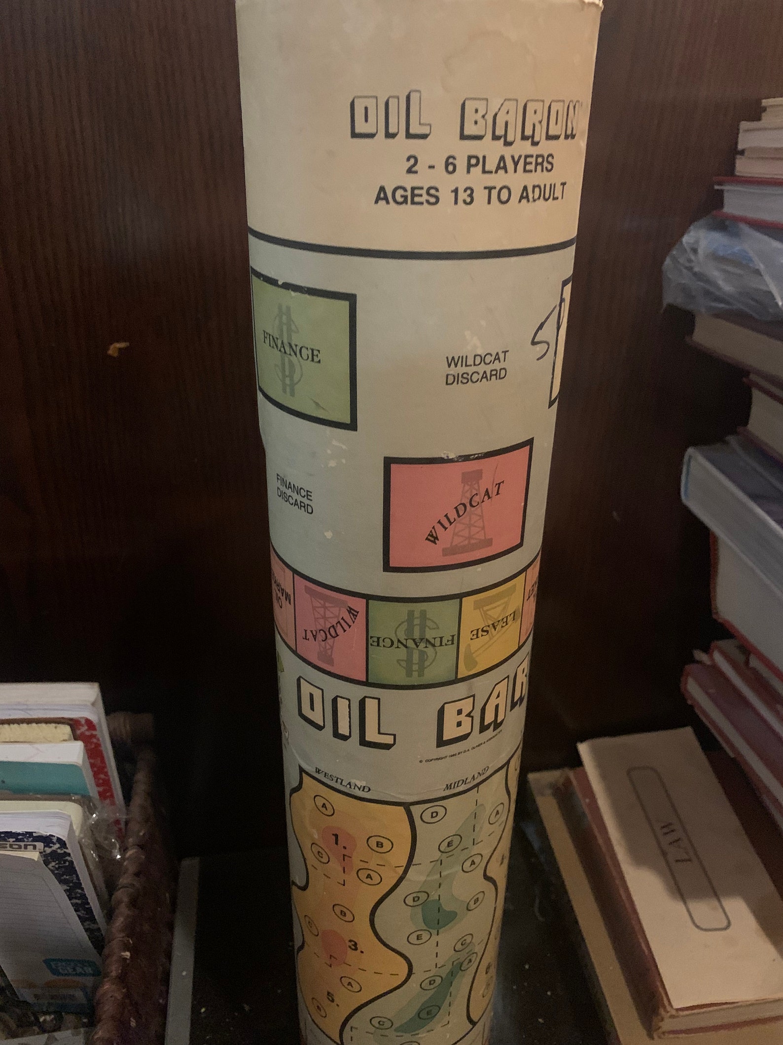 Rarest Game on Site: Oil Baron Game 1983 by D A Oliver - Etsy