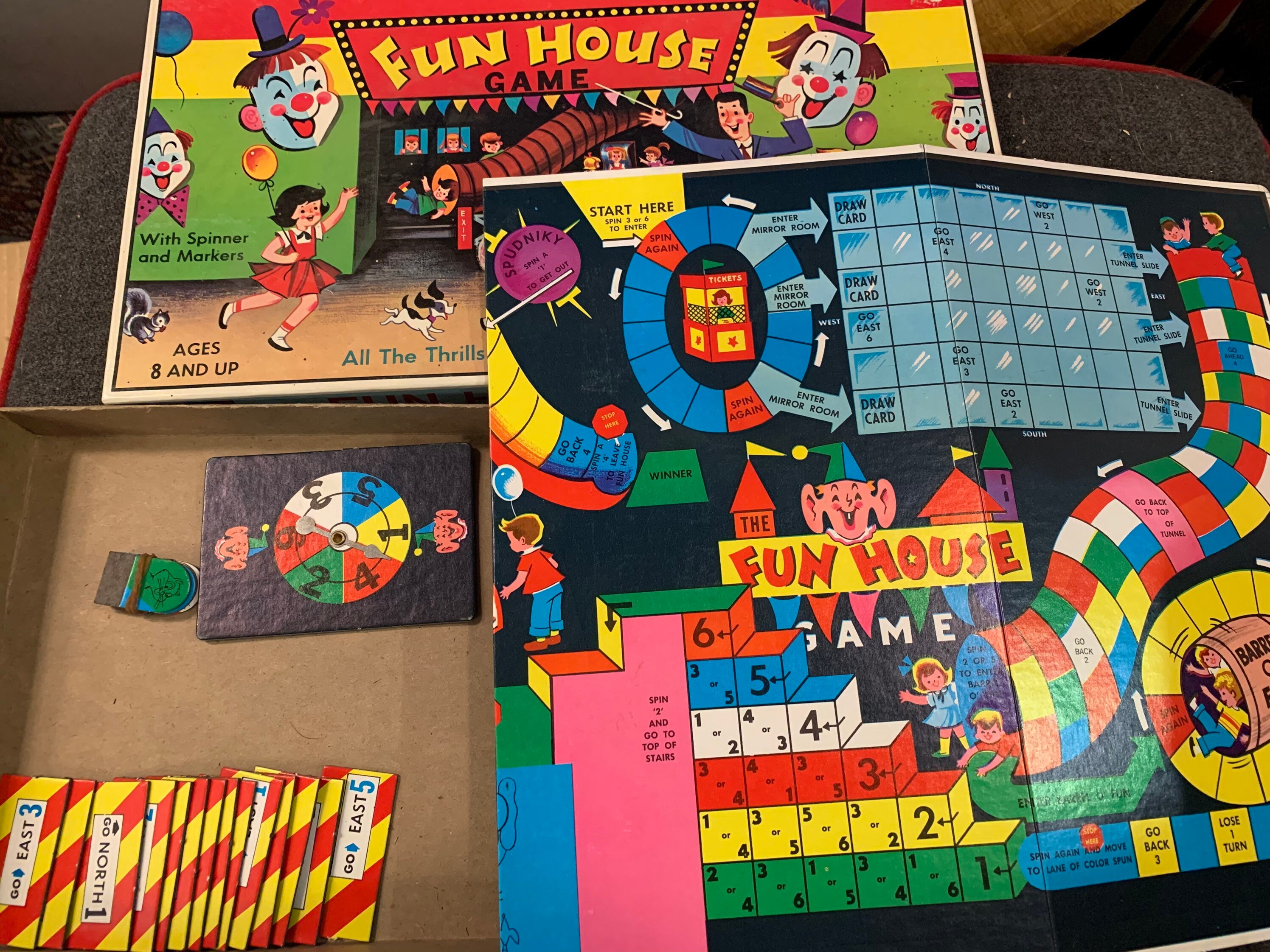 Vintage the Funhouse Game - Etsy