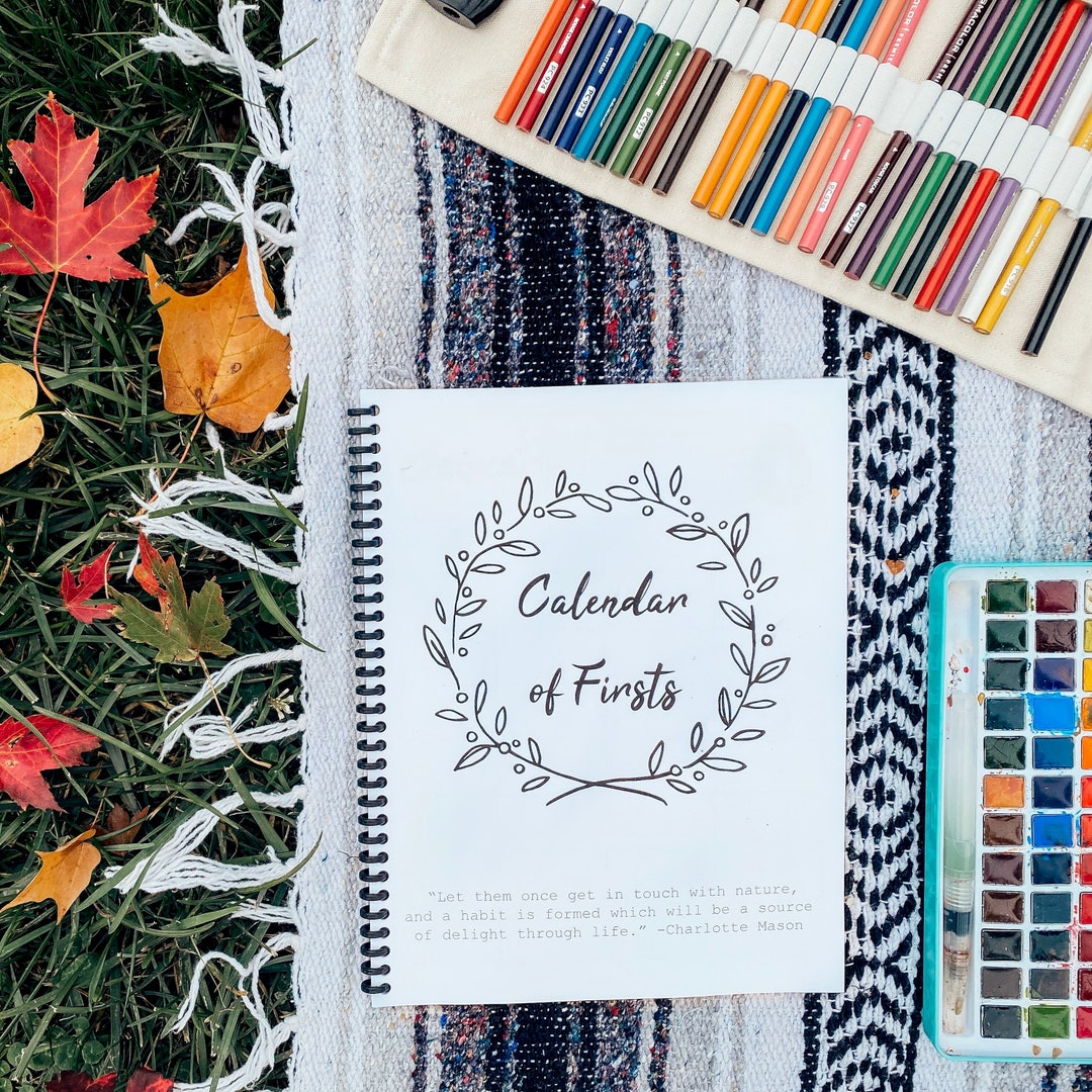 Calendar of Firsts DIGITAL DOWNLOAD - Nature Diary Journal - Charlotte ...