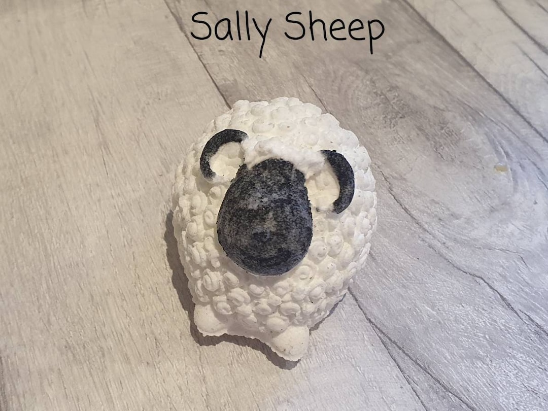 Sally Sheep Bath Bomb: Novelty Bath Fizzer - Etsy