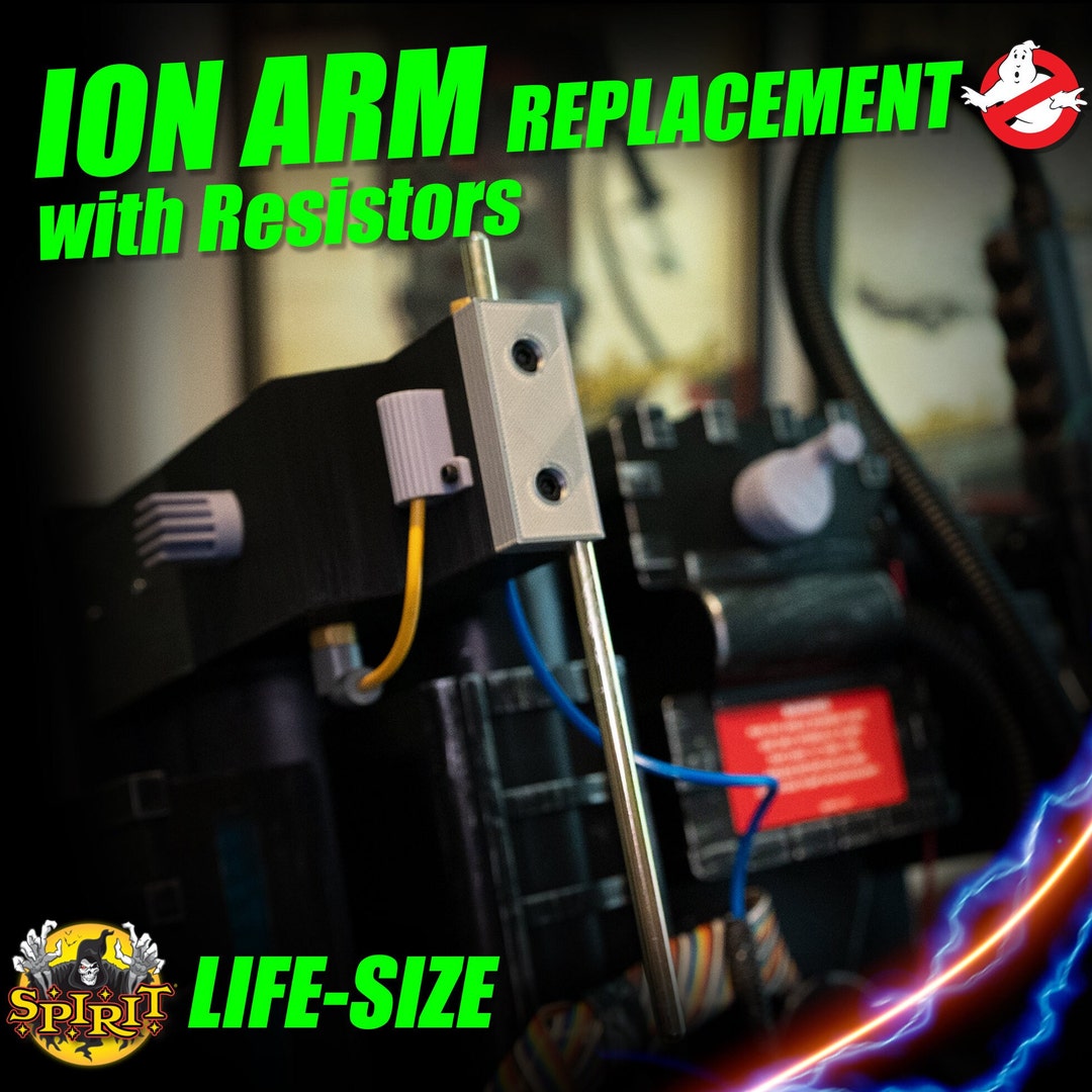 Spirit LIFE-SIZE Ion Arm With Resistors Upgrade //spirit Halloween ...