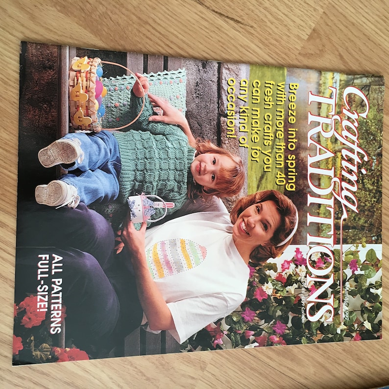 4 Vintage Craft Magazines/1996-2000 - Etsy