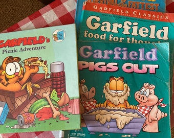 Garfield Books - Etsy