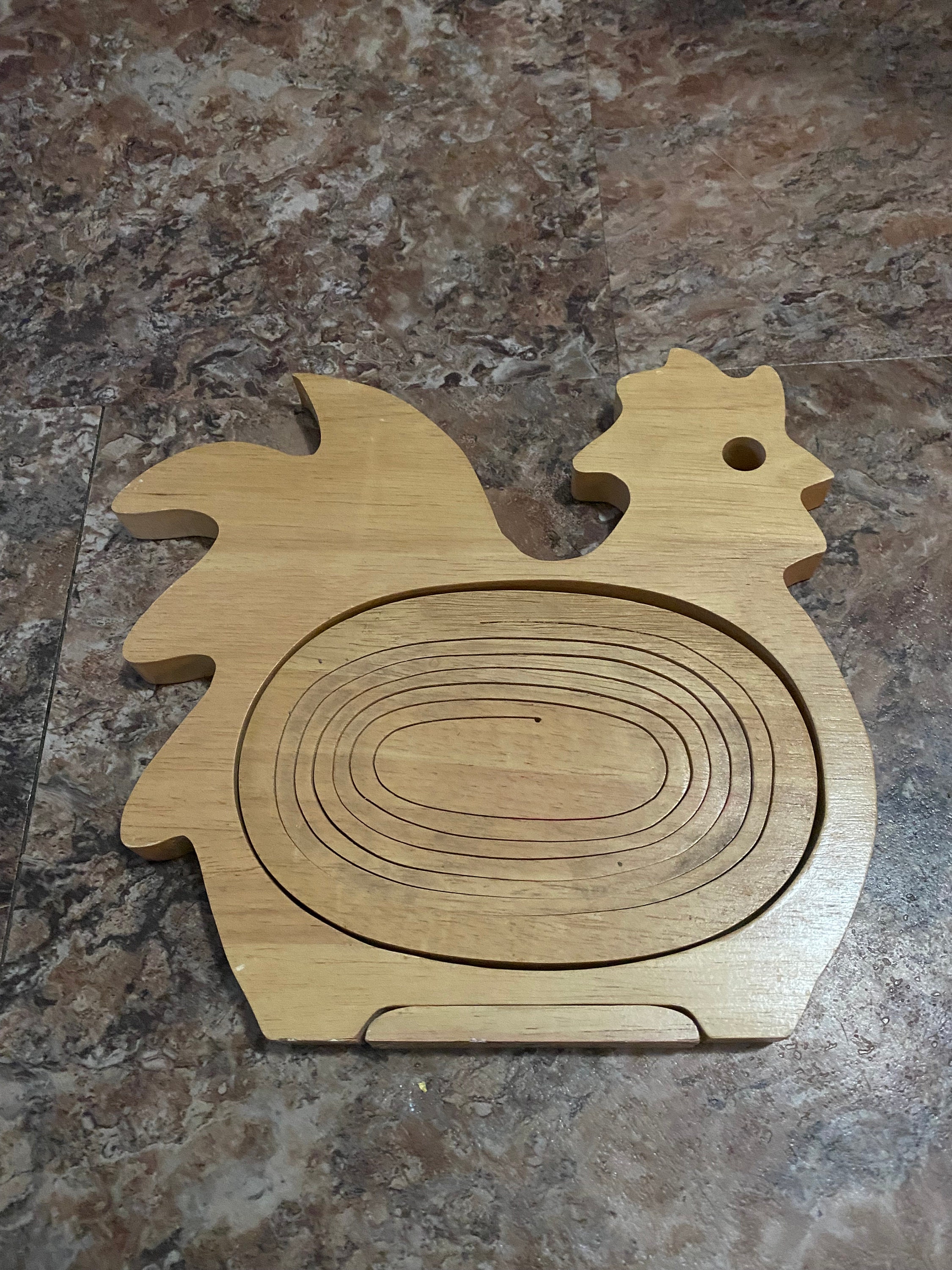 Wooden Chicken Expanding/collapsible Basket - Etsy
