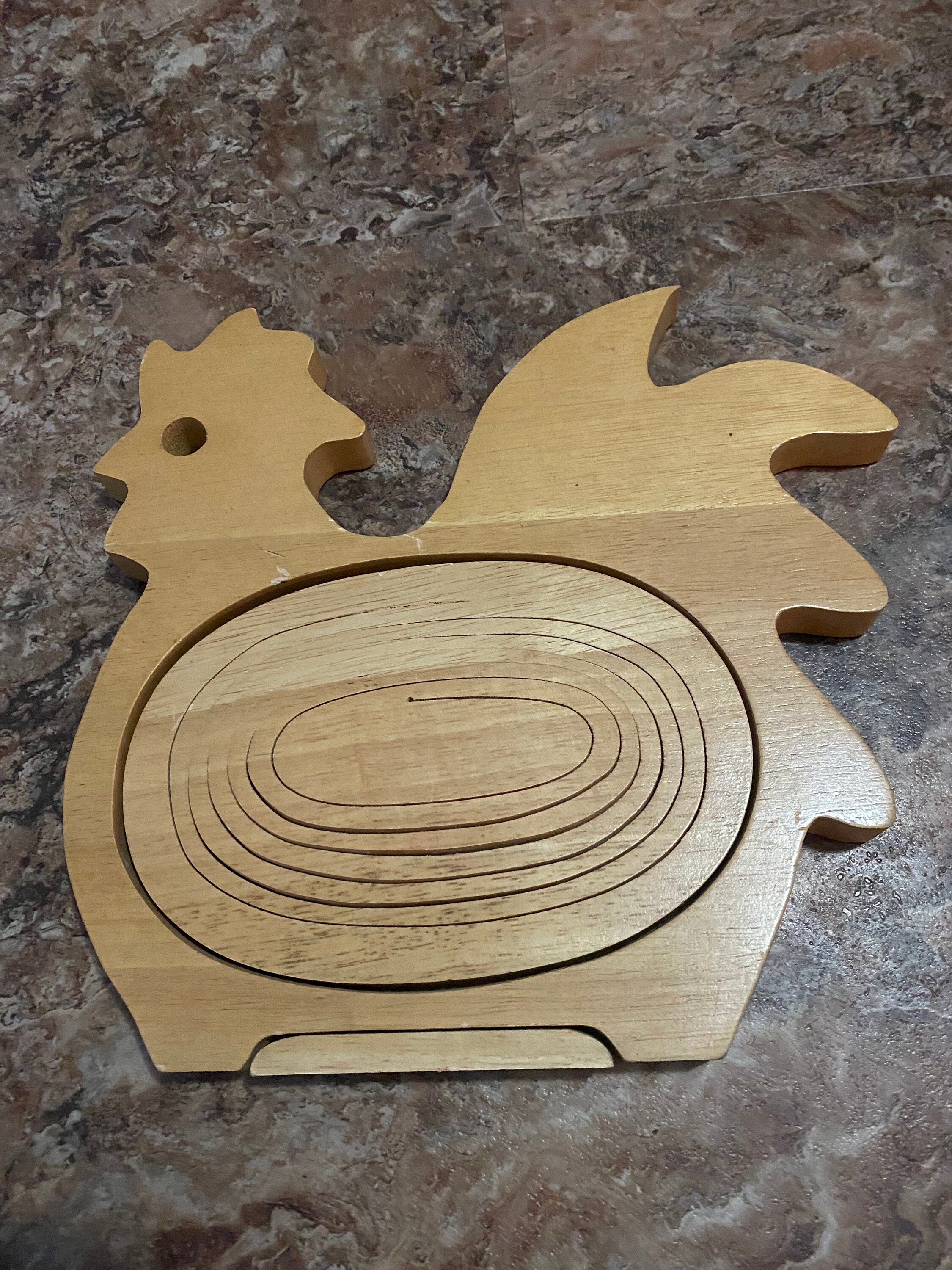 Wooden Chicken Expanding/collapsible Basket - Etsy