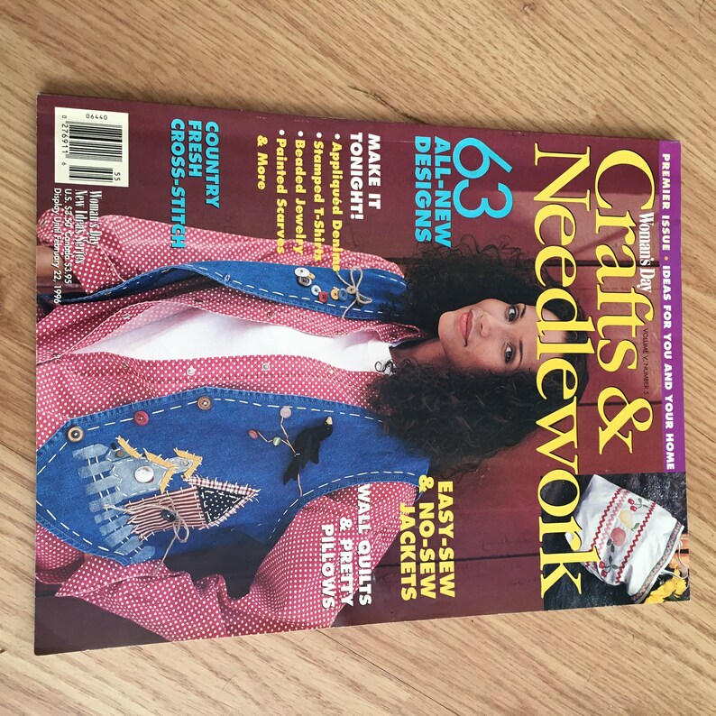 4 Vintage Craft Magazines/1996-2000 - Etsy