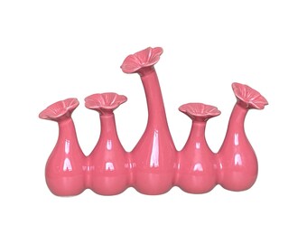 Pink Ceramic Vase - Etsy