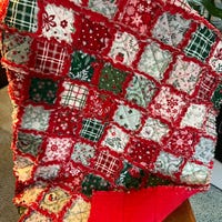 Flannel Cozy Rag Quilt - Etsy