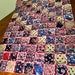 Red, White and Blue Lap Rag Quilt - Etsy