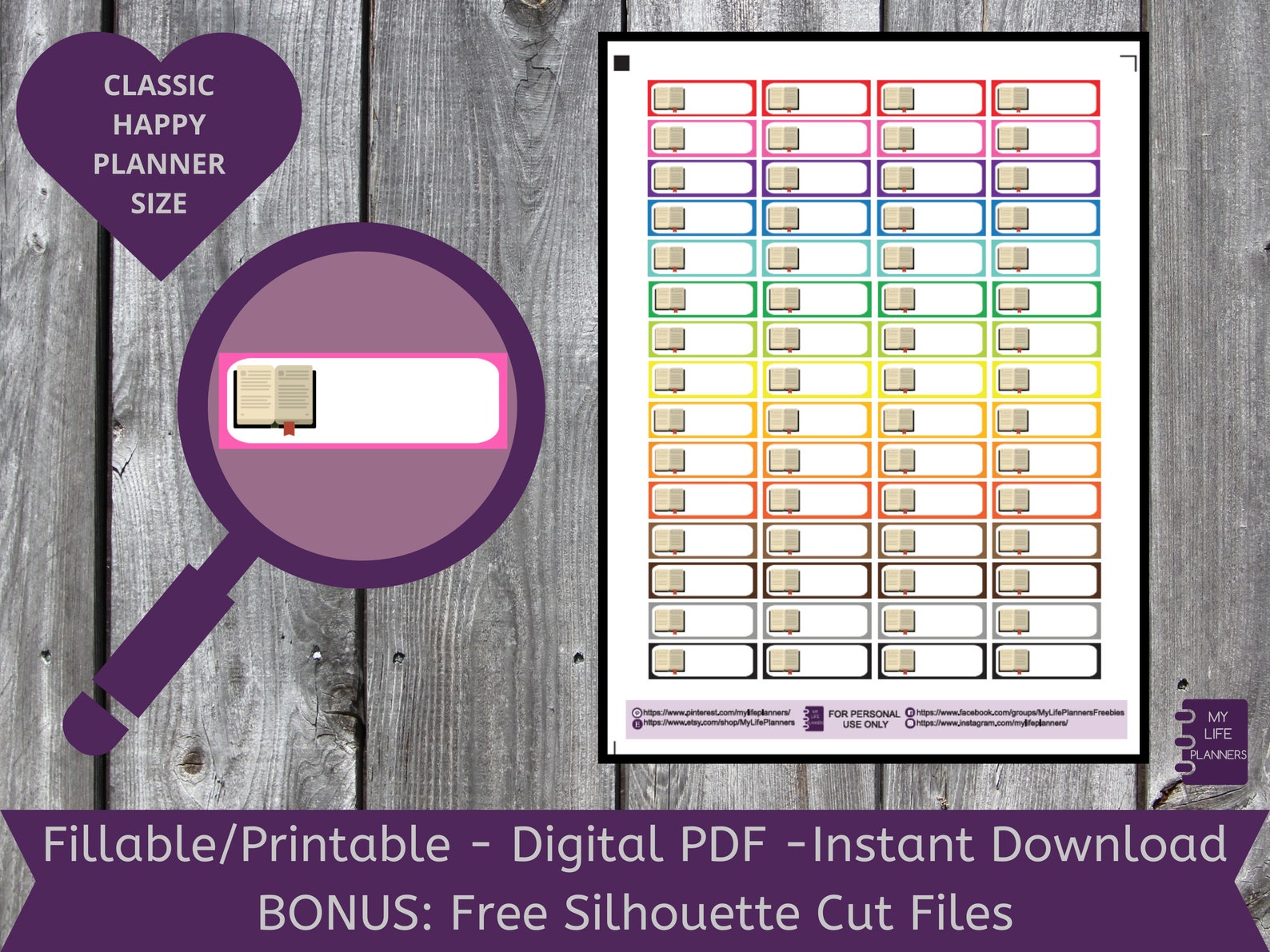 Currently Reading Stickers Reading Tracker Book Stickers - Etsy