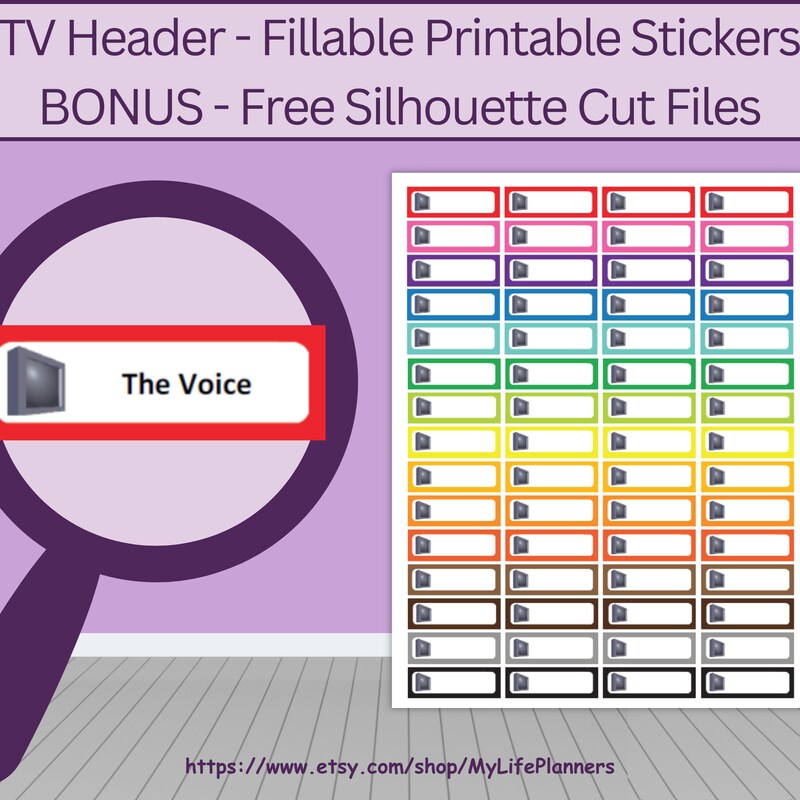 Television Stickers - Etsy