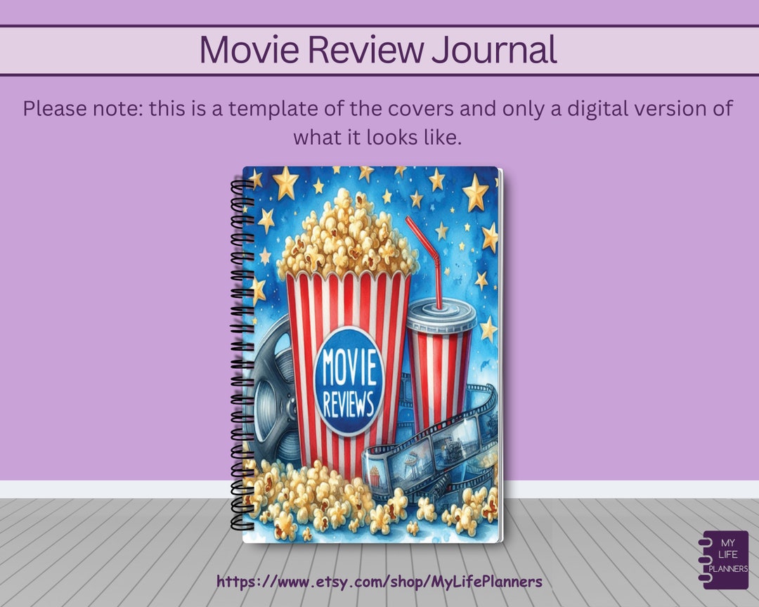 Movie Review Journal, Movie Journal, Movie Tracker, Film Review, Film ...