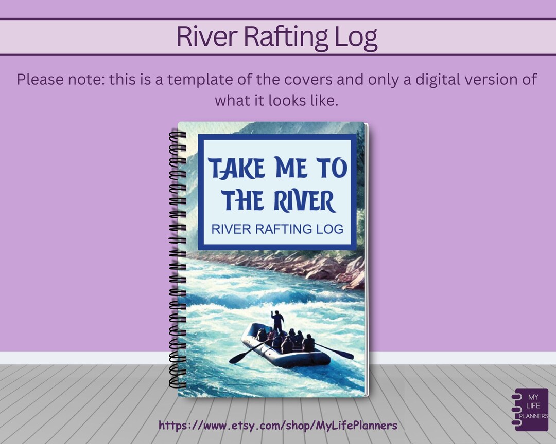 Handmade River Rafting Logbook: Adventure Journal (5"x7") - Etsy